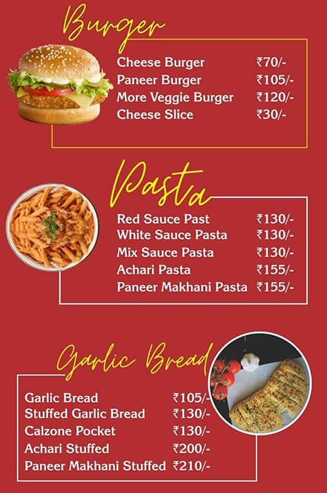 Menu at Pizza-A-Goodness Noida, Noida