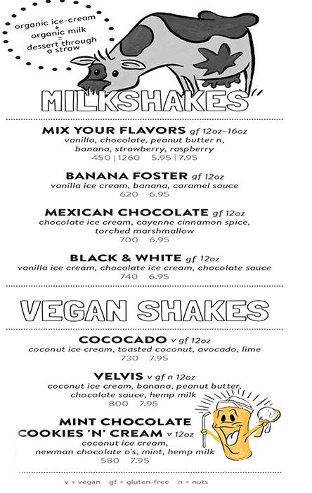 Menu at Bareburger, West New York, 366 W 46th St