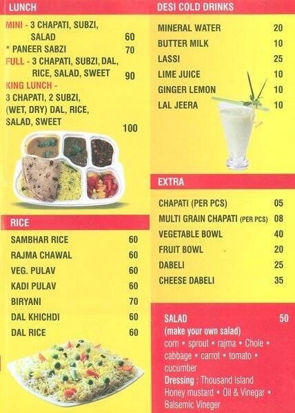 Menu at Drs Kitchen, Mumbai