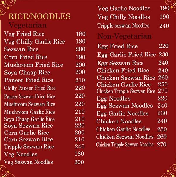 Menu at The Masterchef Kitchen, New Delhi