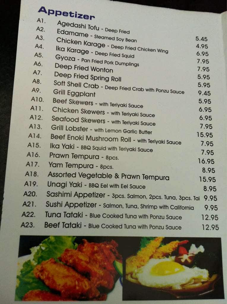 Menu at Spring Moon restaurant, Fort McMurray, 151 Loutit Rd