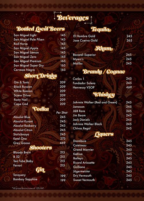 Menu at Makan Makan Asian Food Village restaurant, Manila, L2 Ocean ...