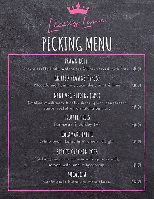 Menu at WINDOWS RESTAURANT, Melbourne