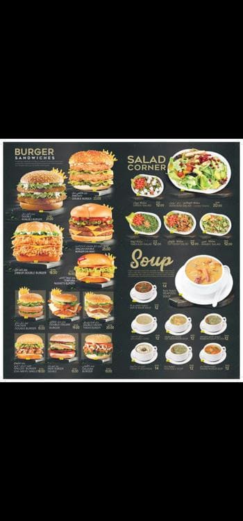 Menu of Food Path Cafeteria, Deira City Centre Area, Dubai