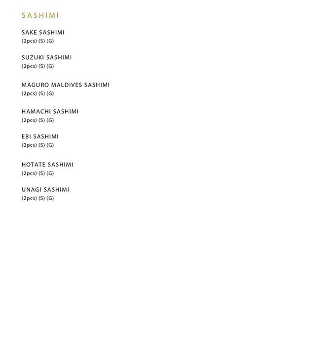 Menu at 3BK Restaurant - Burj Khalifa, Dubai