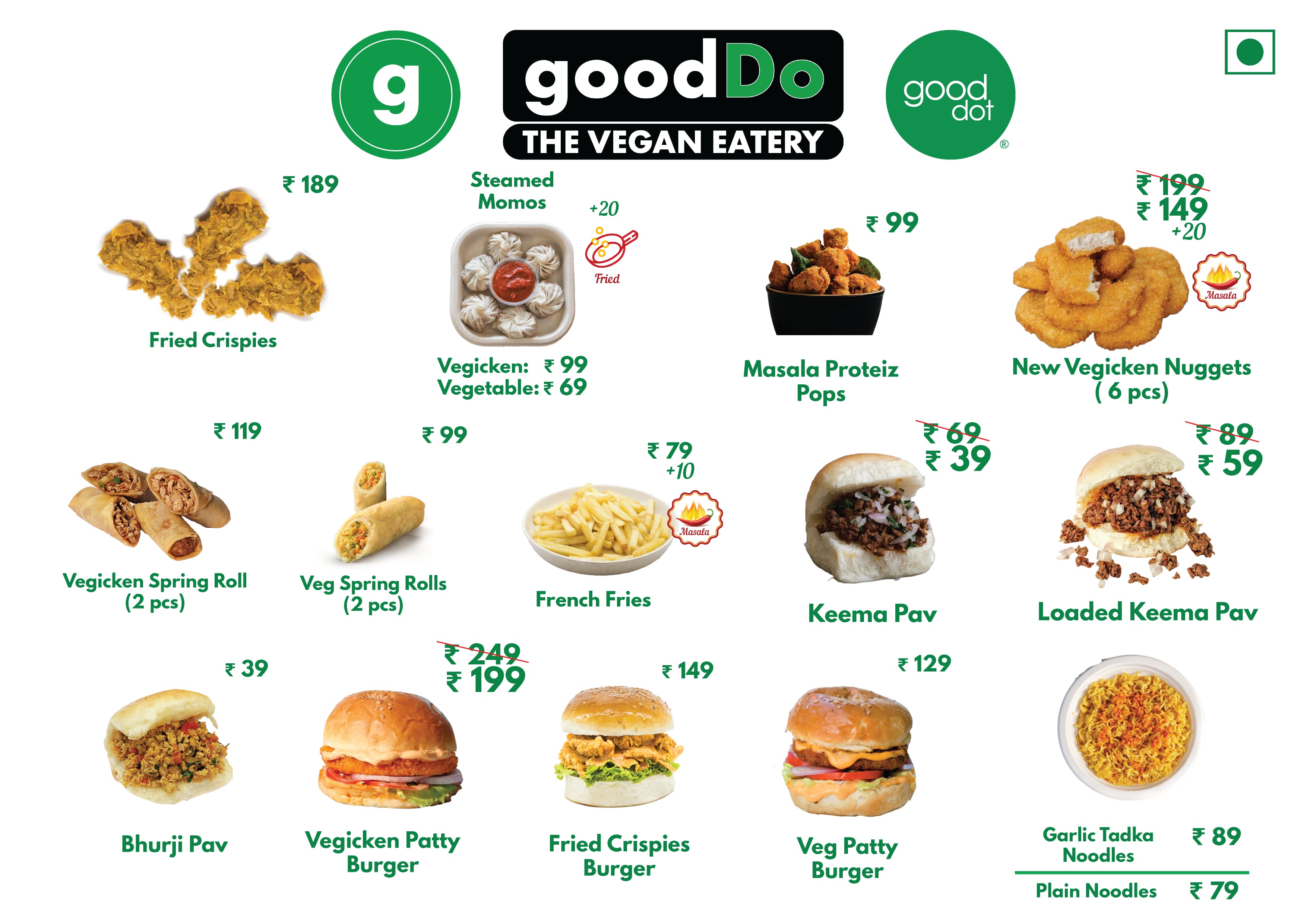 Menu at The Good Kitchen, Mumbai