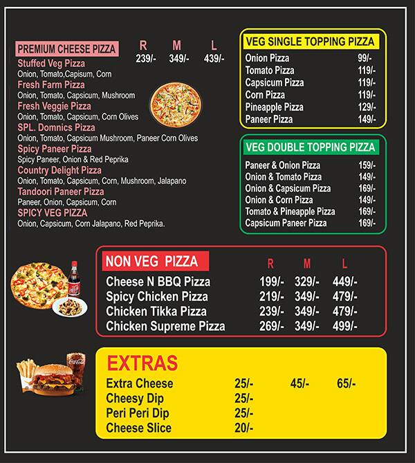 Menu at Hashtag Cafe, Kharar