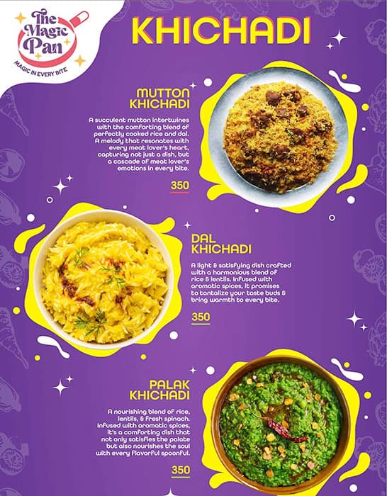 Menu of The Magic Pan, Kothrud, Pune