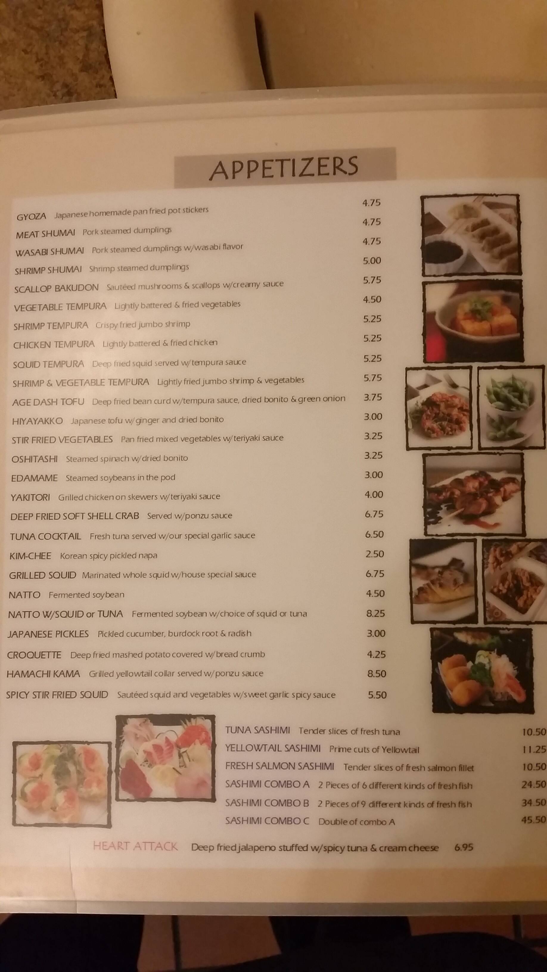 Koto Menu Syracuse