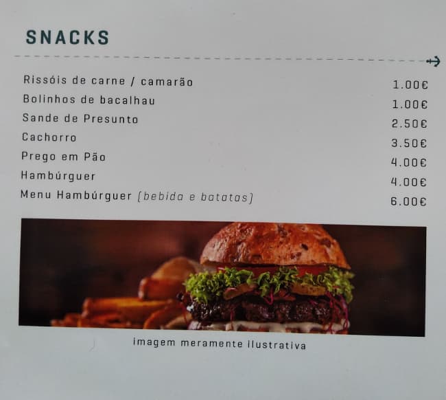 Carta del restaurante Casa Xico, Matosinhos, Praça Cid S.Salv 304