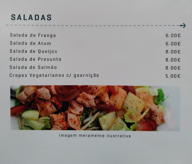 Carta del restaurante Casa Xico, Matosinhos, Praça Cid S.Salv 304