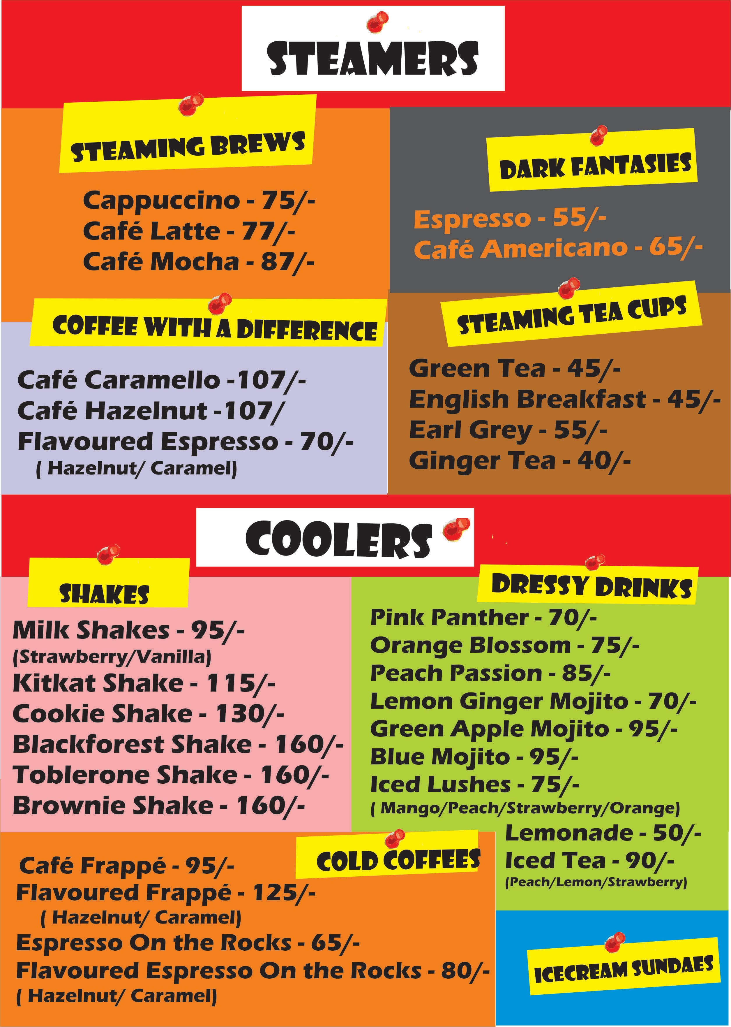 Group Therapy Menu, Menu for Group Therapy, Yapral, Secunderabad - Zomato