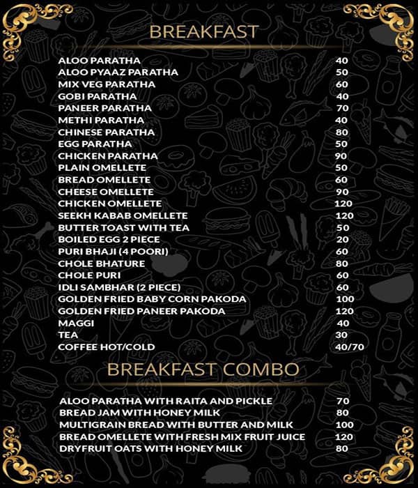 Menu of The YumYum Tree, Ardee City, Gurgaon