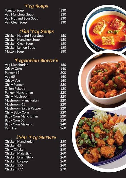 Menu of LN Mana Inti Bhojanam, Jeedimetla, Hyderabad