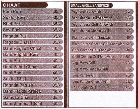 Eden Chaat Corner Menu, Menu for Eden Chaat Corner, Powai, Mumbai - Zomato
