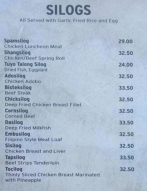Menu of Sarap Nation, Jumeirah Lake Towers (JLT), Dubai