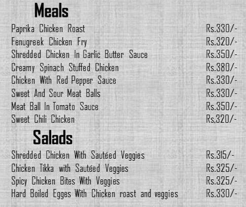 Menu of Eddie's Kitchen, Bhandup, Mumbai
