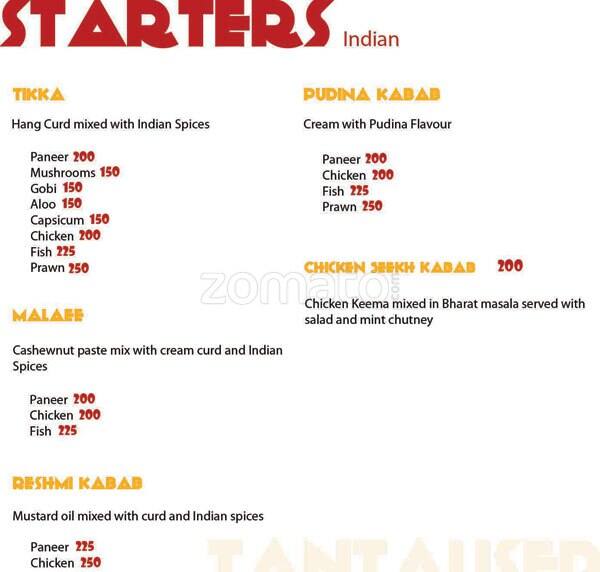 Menu at ION BAR & KITCHEN, Bengaluru