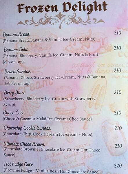 Menu at Indian Home Food (IHF) - Home Style Food, Jayanagar, Bengaluru