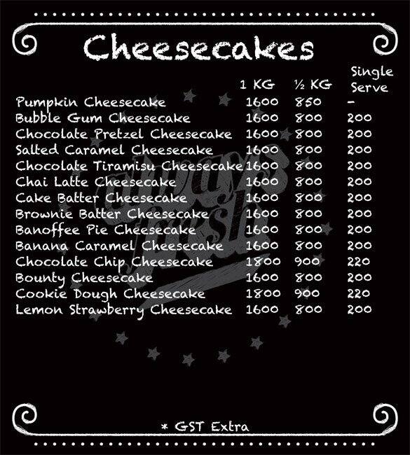 Whipped Menu, Menu for Whipped, Greater Kailash 2 (GK2), New Delhi - Zomato