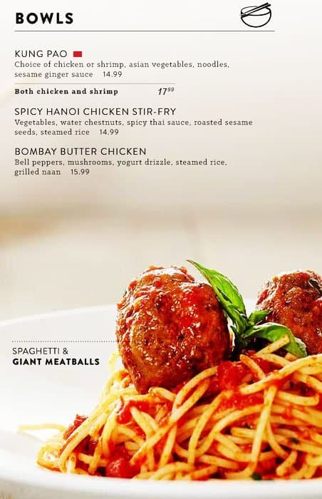 Menu at Pickle Barrel, Toronto, 2300 Yonge St