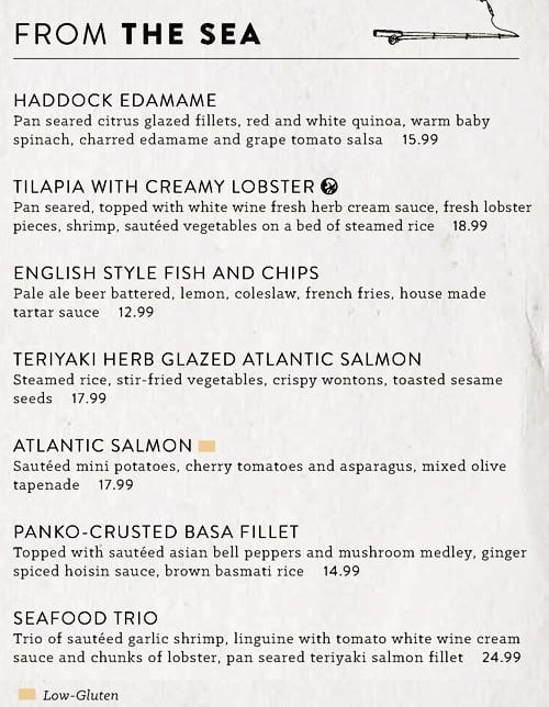 Menu at Pickle Barrel, Toronto, 2300 Yonge St