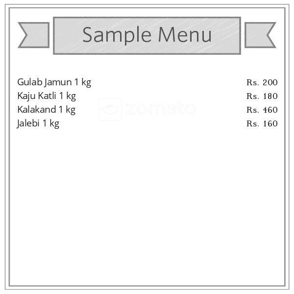 Mamta Sweets Menu, Menu for Mamta Sweets, JM Road, Pune - Zomato