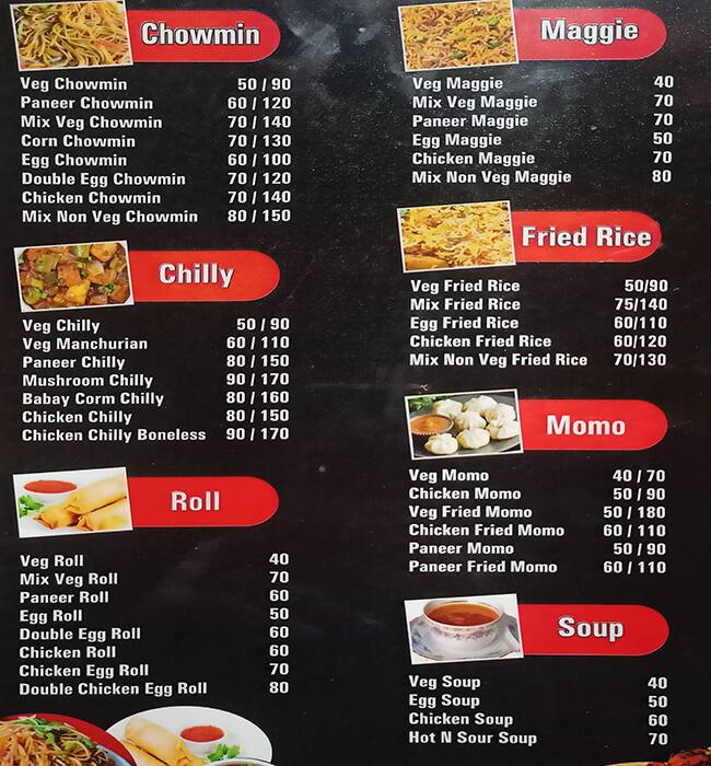 Menu of ASR Sweets & Snacks, Morabadi, Ranchi
