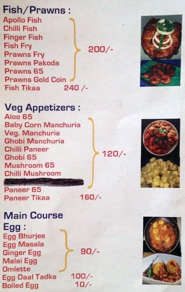 Menu at Jeets Kitchen, Secunderabad, 20