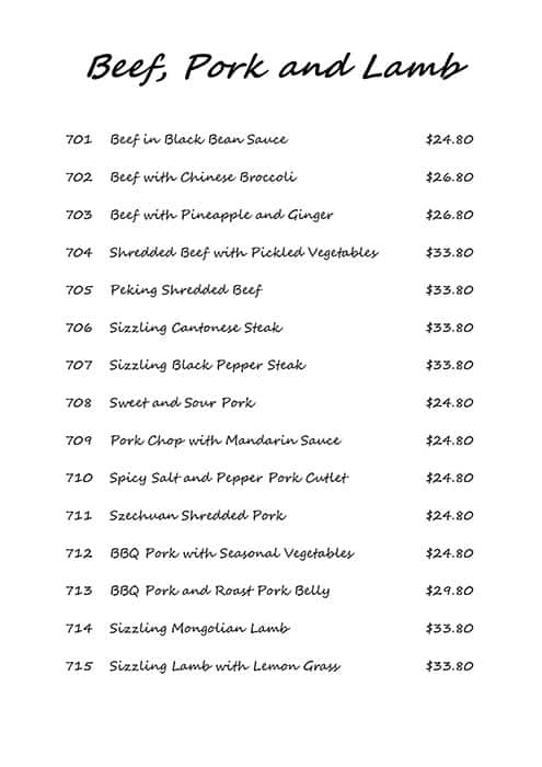 Menu at Wealth Kitchen restaurant, Doncaster East, 866 Doncaster Rd