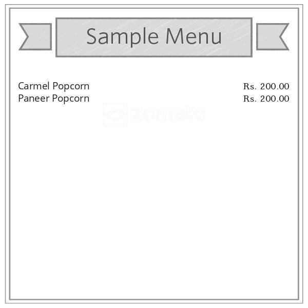 Menu at Maxx Popcorn, Navi Mumbai, +F55