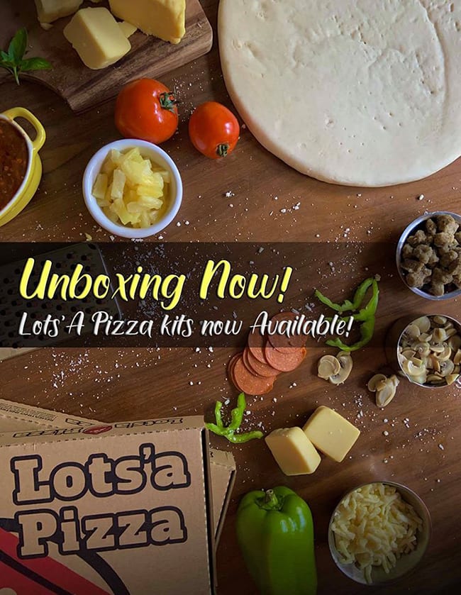 Menu at Lots'A Pizza restaurant, Mandaluyong, Maysilo St.