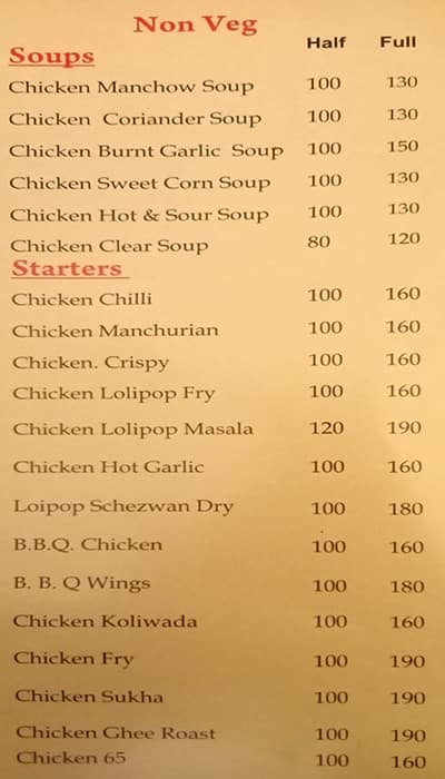 Menu of Take Away Foods, Wagle Estate, Thane West, Thane