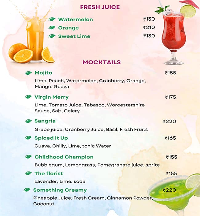 Menu of Grand Century Restaurant & Cafe, Kharghar, Navi Mumbai