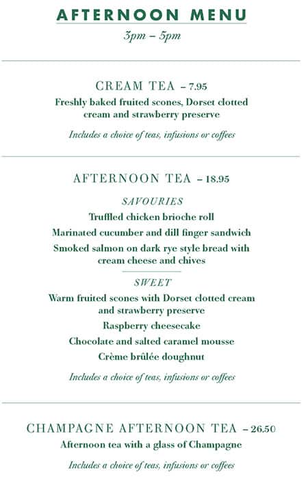 Menu at The Ivy Chelsea Garden pub & bar, London