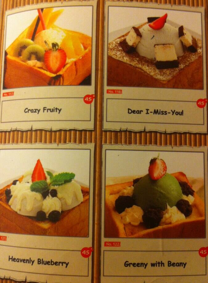 Menu at Pasta De Waraku restaurant, Jakarta, Mal Taman Anggrek