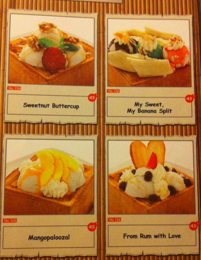 Menu at Pasta De Waraku restaurant, Jakarta, Mal Taman Anggrek