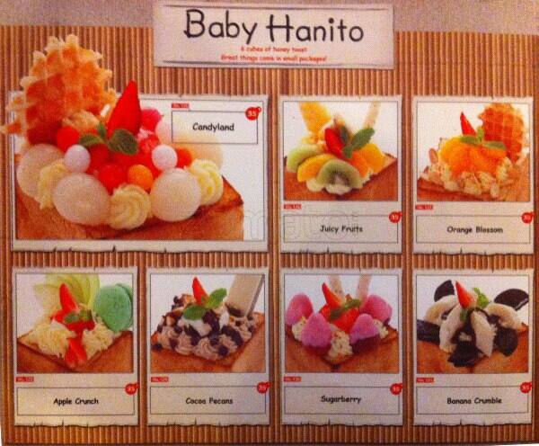 Menu at Pasta De Waraku restaurant, Jakarta, Mal Taman Anggrek