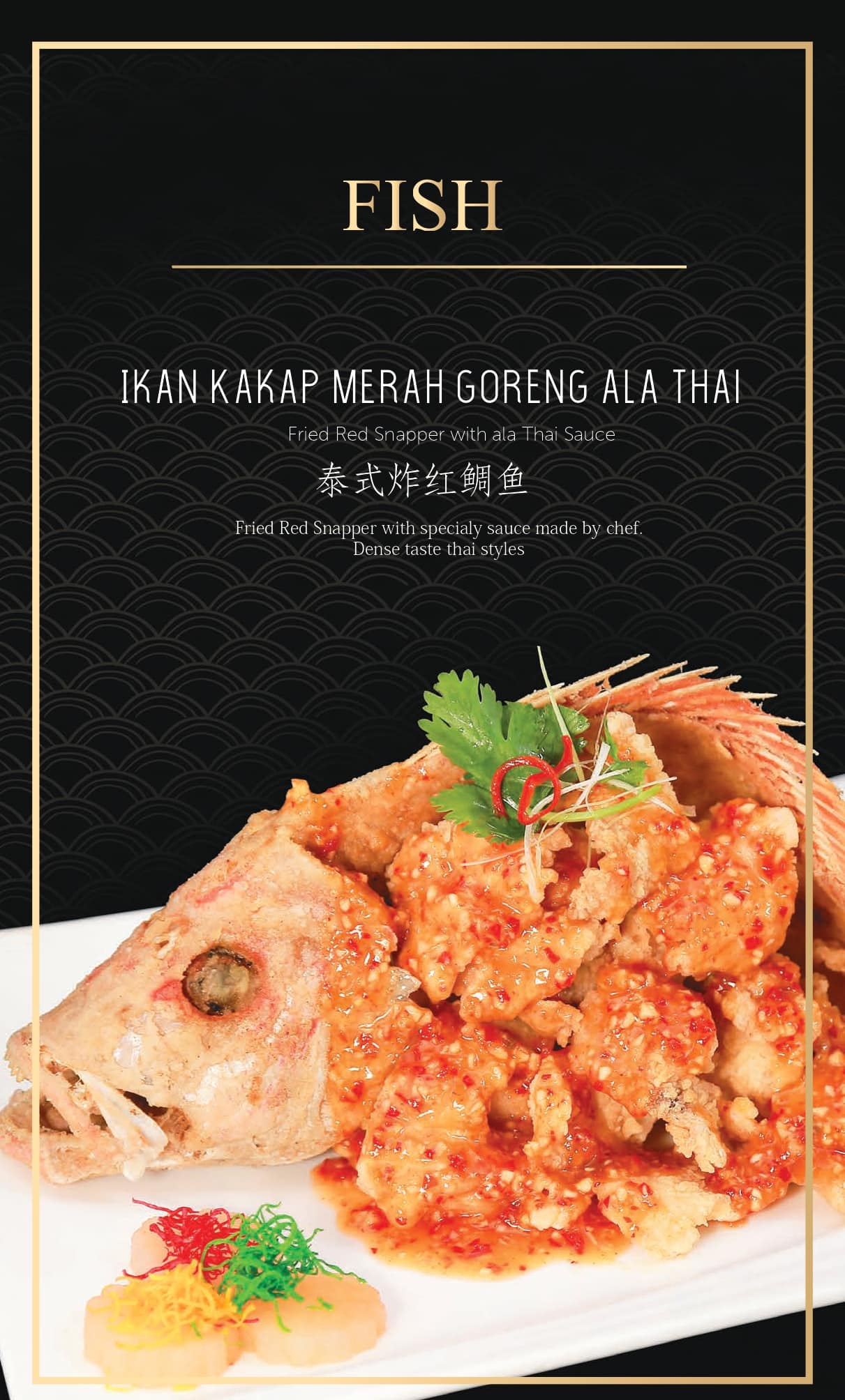 Menu at Seafood City by Bandar Djakarta restaurant, Jakarta