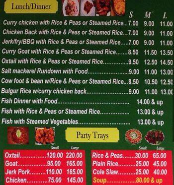 Menu at Kitchen King restaurant, Toronto, 885 Progress Ave #108