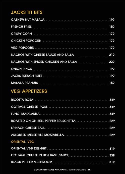 Agent Jack's Menu, Menu for Agent Jack's, Koregaon Park, Pune - Zomato