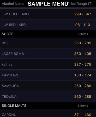 Menu at Agent Jack's (Amanora), Pune, Amanora Town Centre