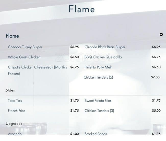 Menu at The Bistro restaurant, Westchester, 2 Westbrook Corporate Ctr