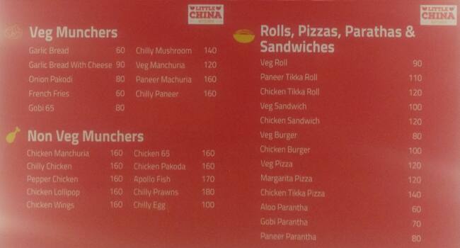 Southern Express Menu, Menu for Southern Express, Gachibowli, Hyderabad ...