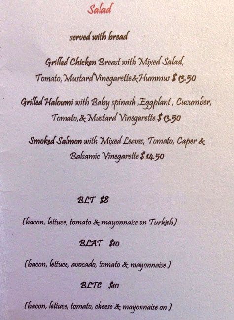 Menu at Lego House Cafe, Ultimo