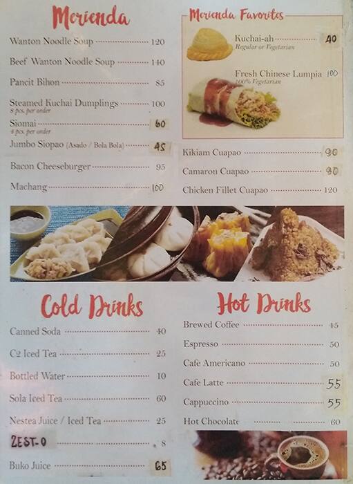 Menu at Polland Hopia And Bakery, Manila, 209 Escolta Street Corner ...