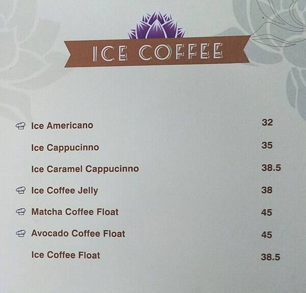 Menu at Nona Manis Lippo Mall Kemang restaurant, South Jakarta
