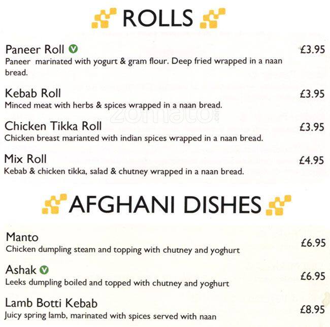 Menu at The Wolf pub & bar, Southall