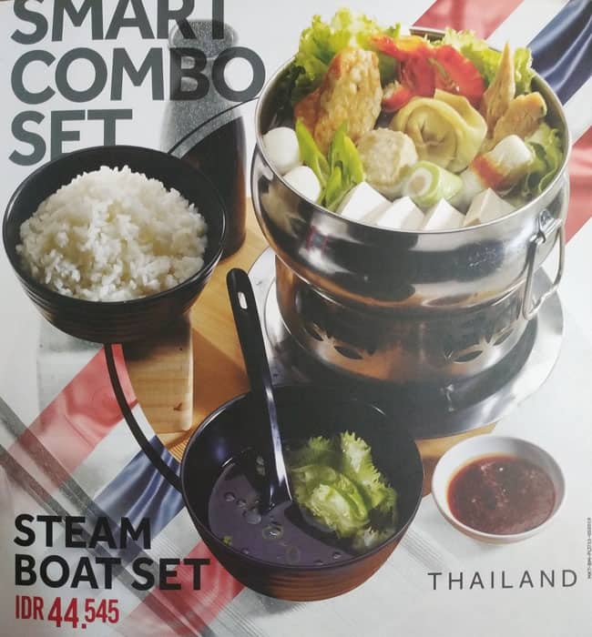 Menu at Platinum, Jakarta, Pasaraya Grande