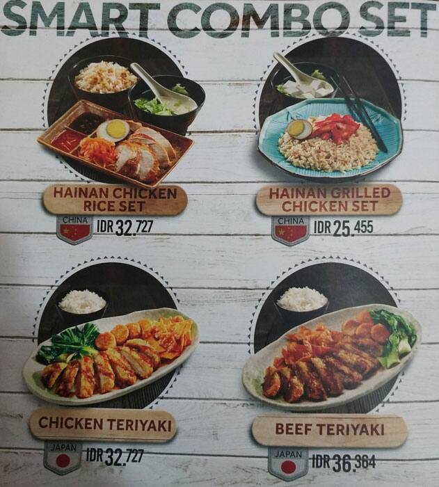 Menu at Platinum, Jakarta, Pasaraya Grande